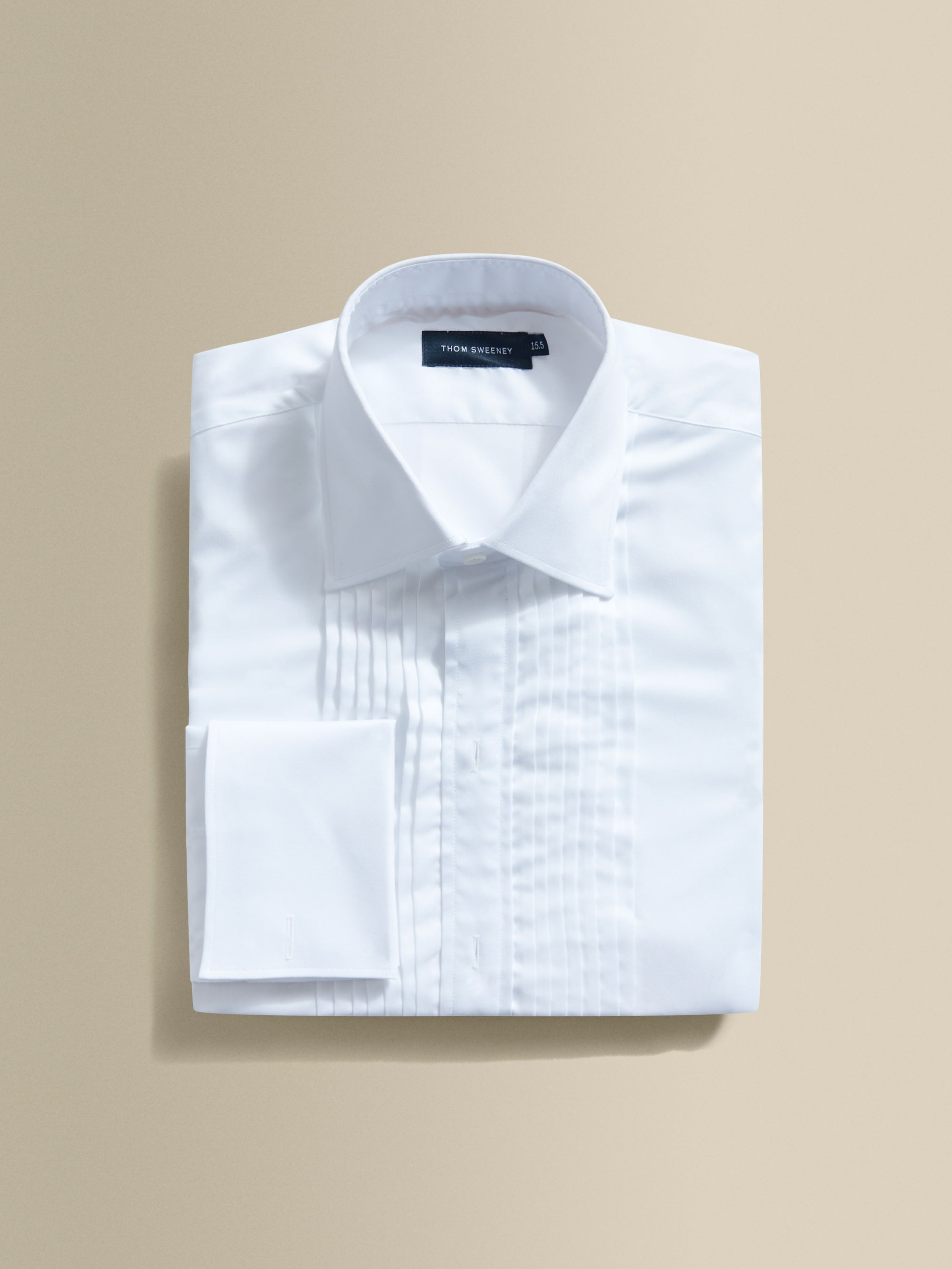 Men's White Duke of York Cotton Formal Shirt – Thom Sweeney